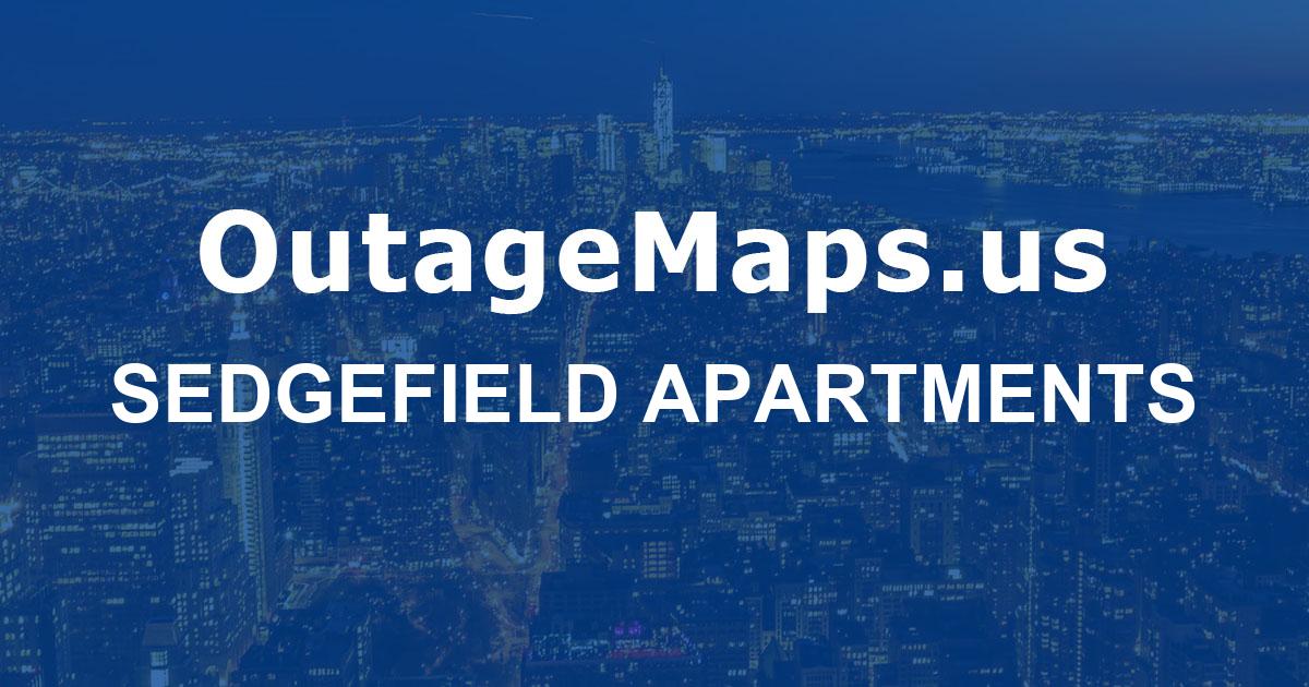Sedgefield Apartments Power Outages Map