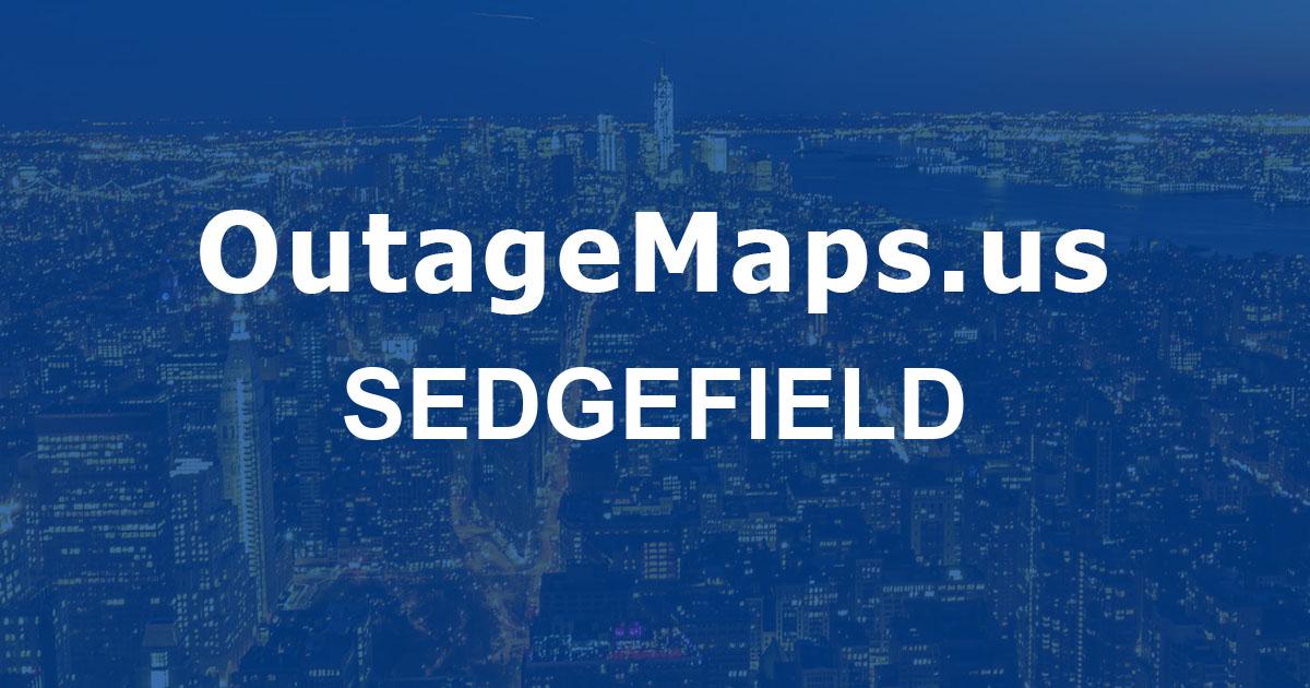 Sedgefield Power Outages Map
