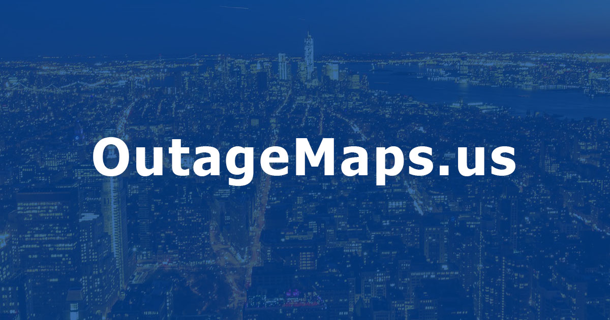 United States Power Outage Map