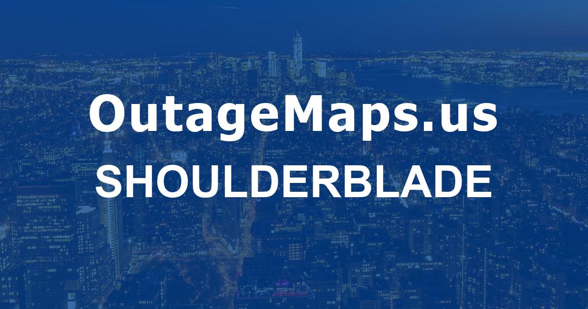 Shoulderblade Power Outages Map