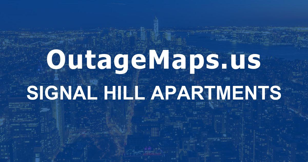Signal Hill Apartments Power Outages Map