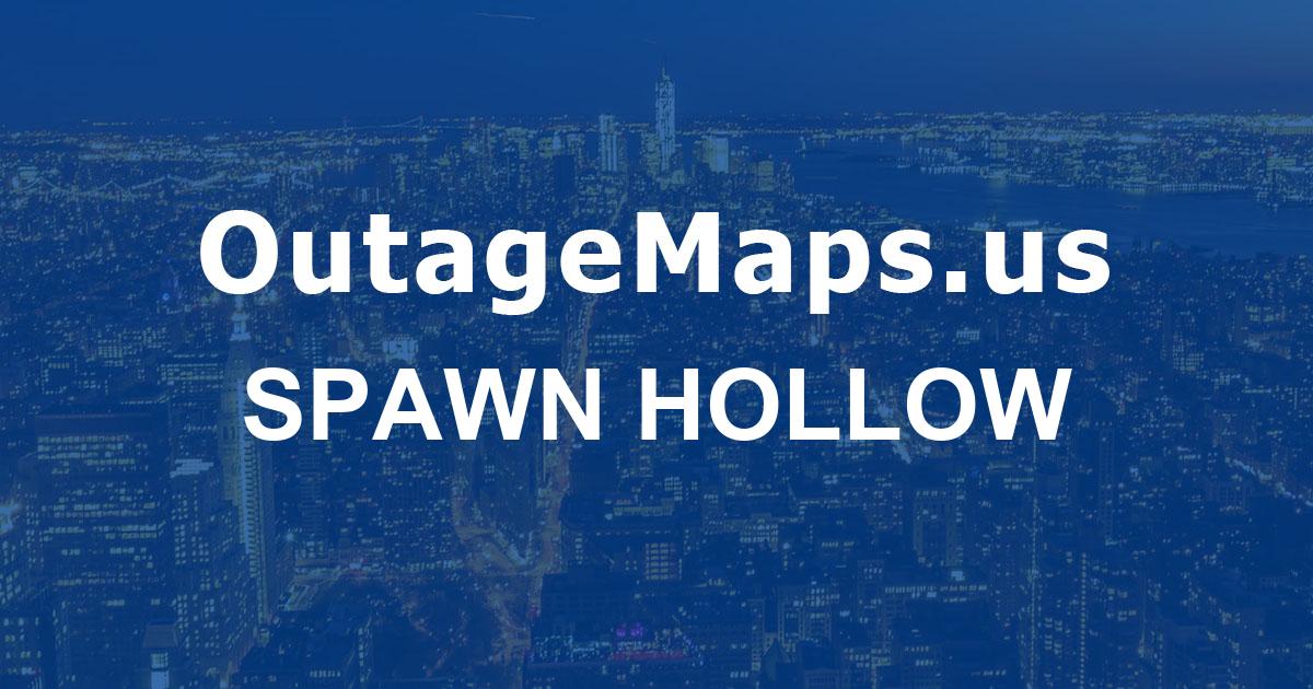Spawn Hollow Power Outages Map