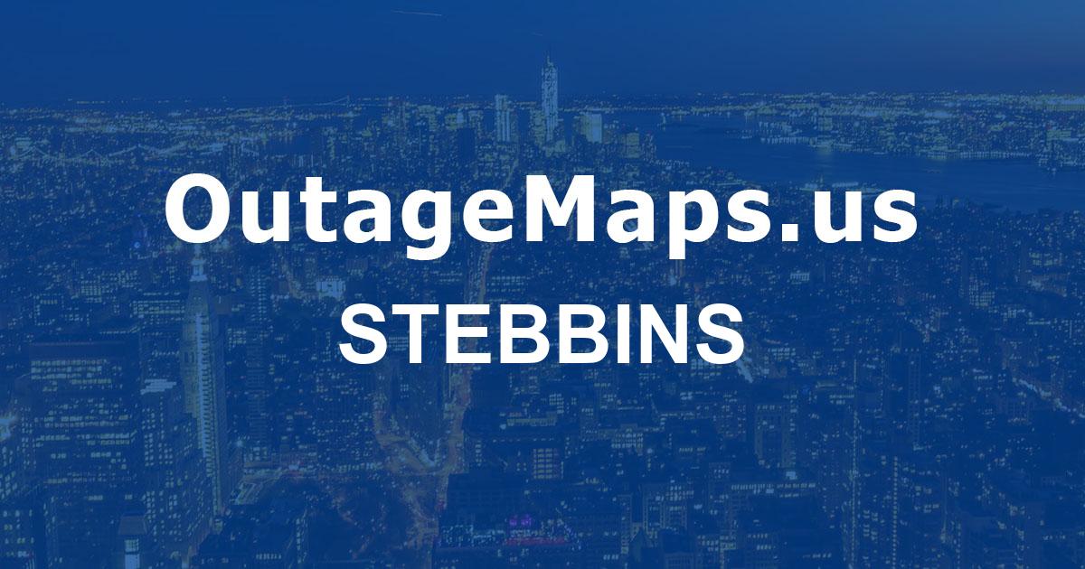 Stebbins Power Outages Map