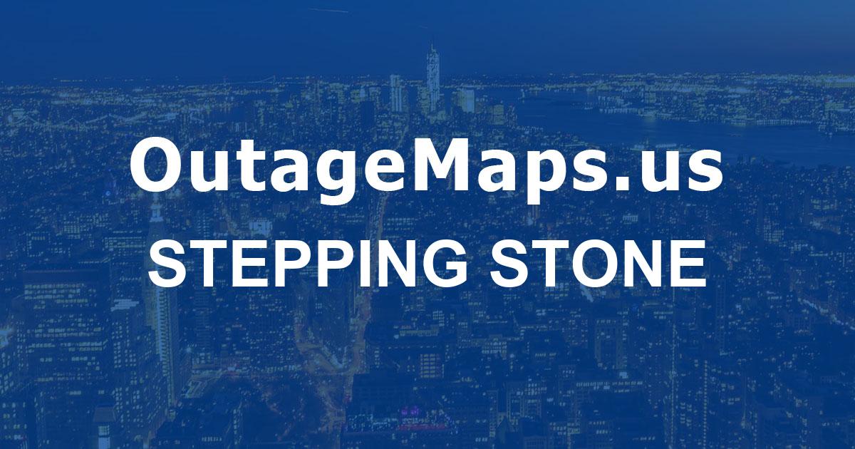 Stepping Stone Power Outages Map