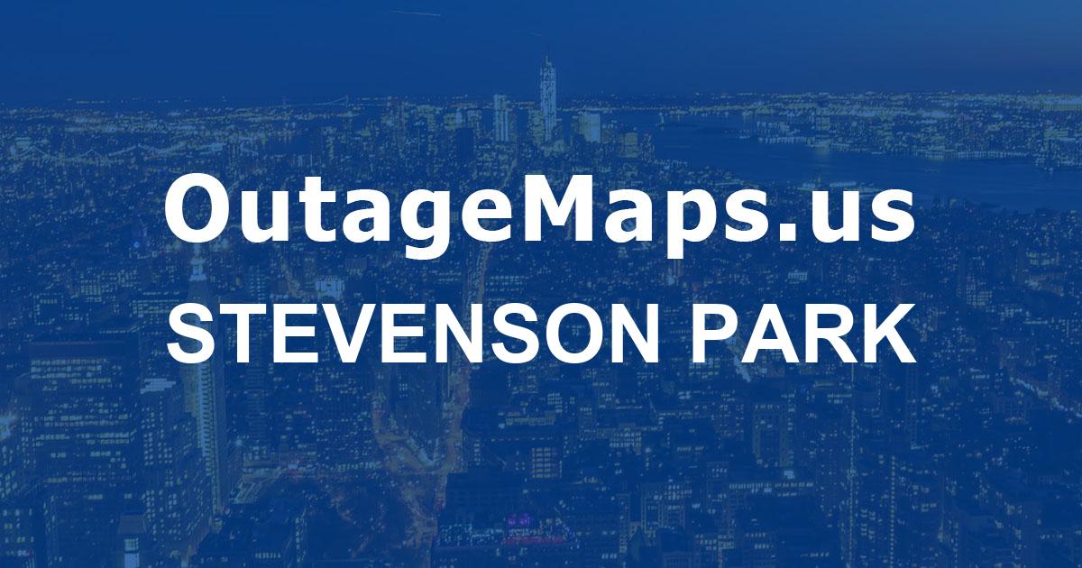 Stevenson Park Power Outages Map