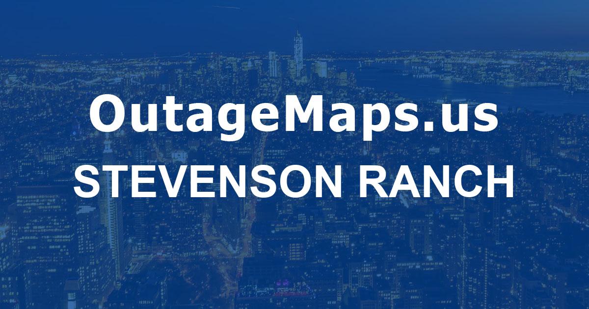 Stevenson Ranch Power Outages Map