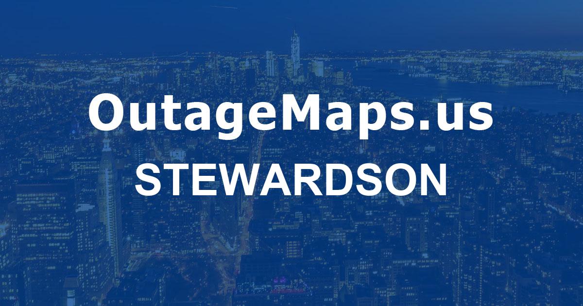 Stewardson Power Outages Map