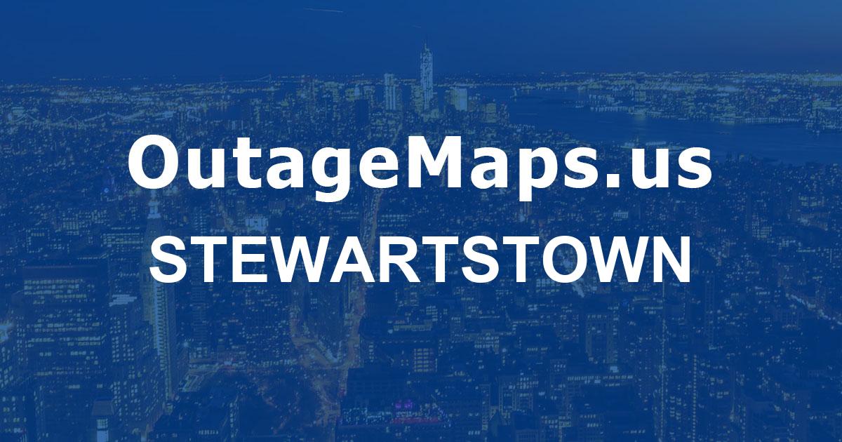 Stewartstown Power Outages Map