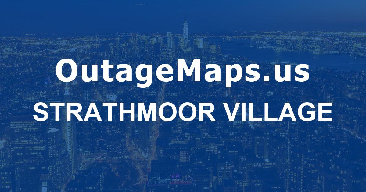 Strathmoor Village Power Outages Map