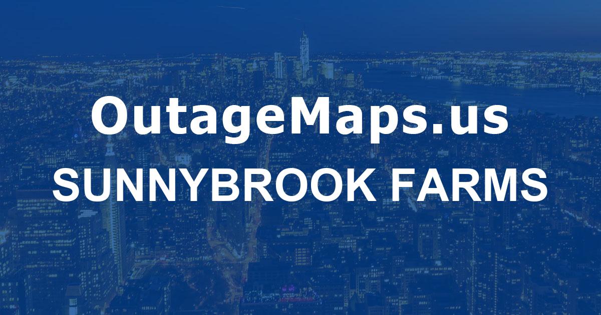 Sunnybrook Farms Power Outages Map