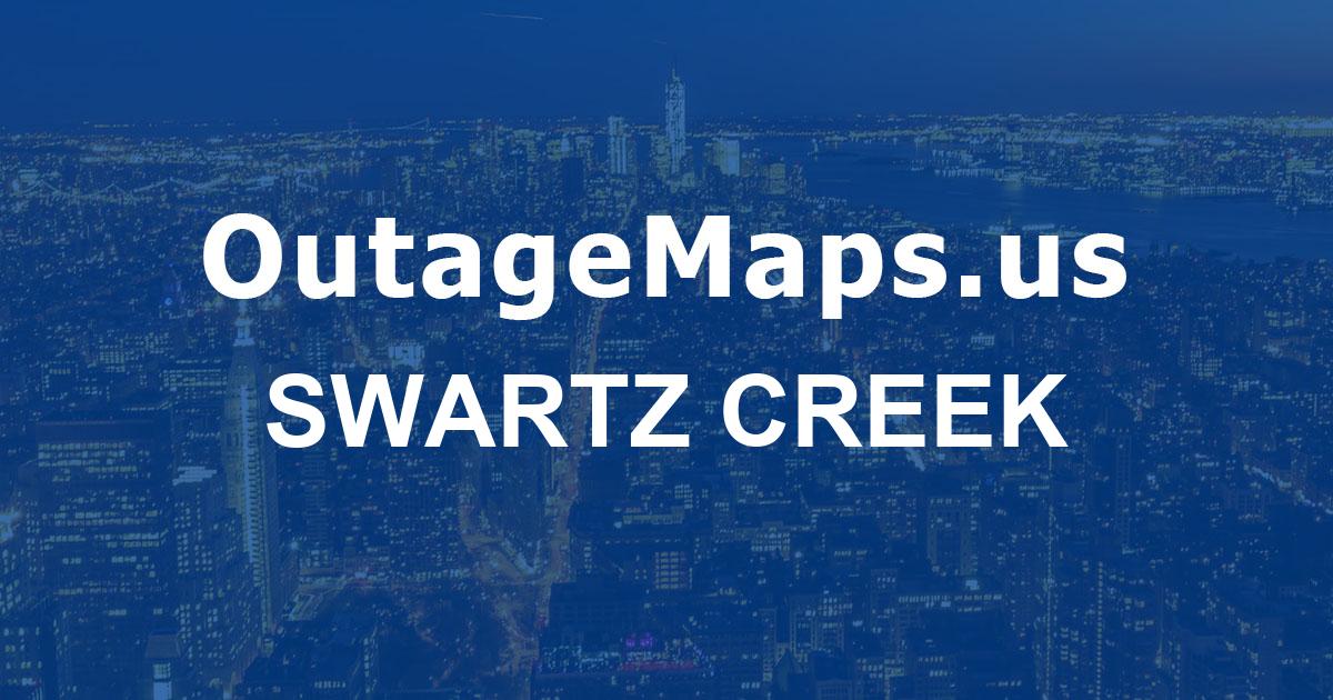 Swartz Creek Power Outages Map