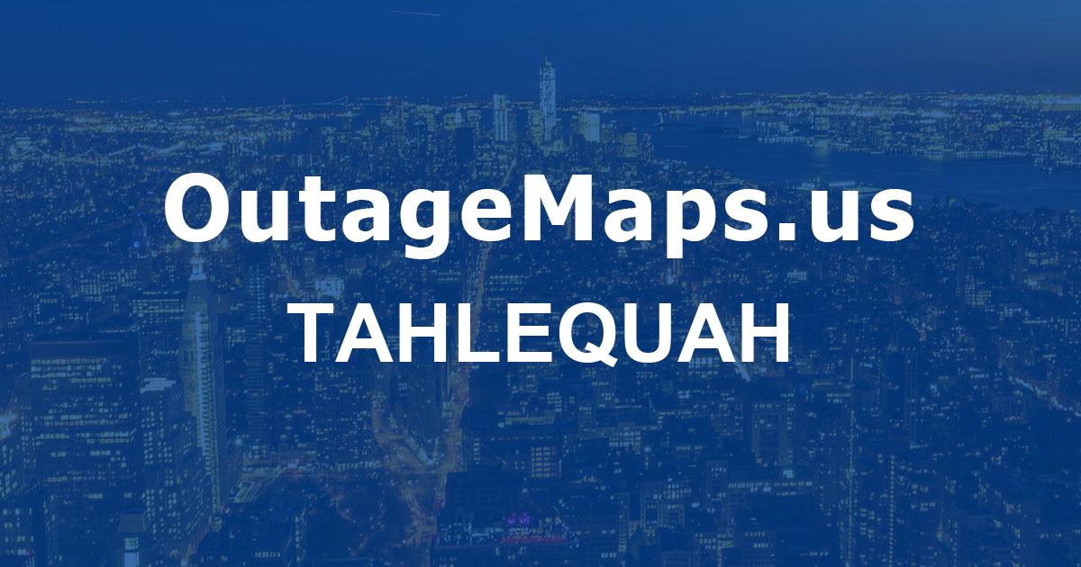 Tahlequah Power Outages Map