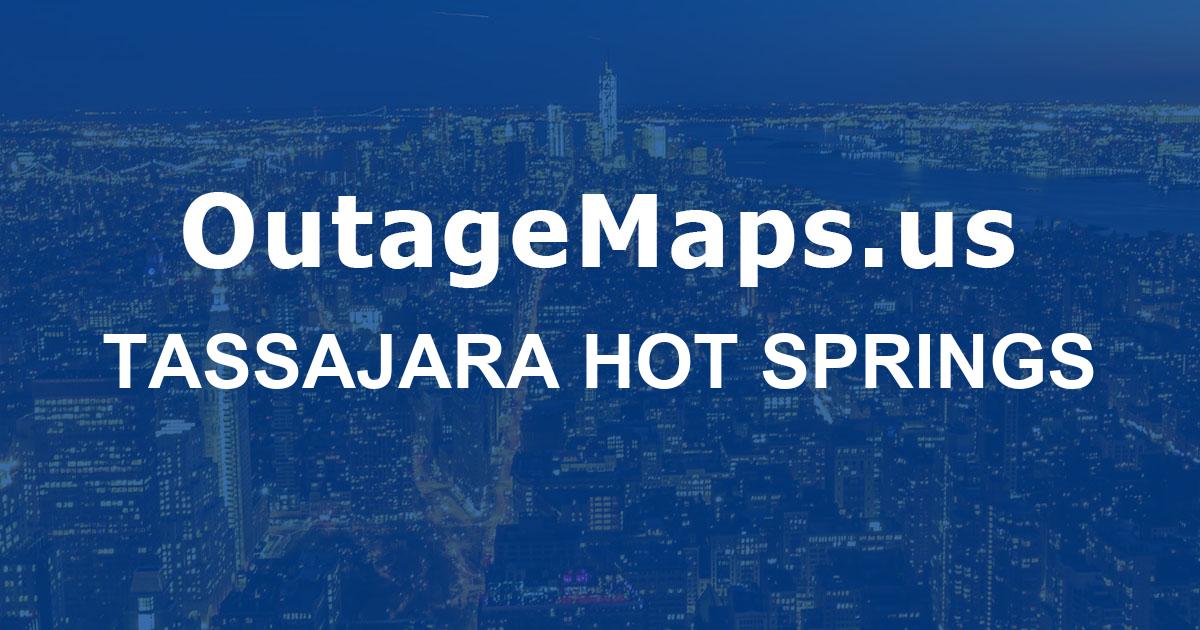 Tassajara Hot Springs Power Outages Map