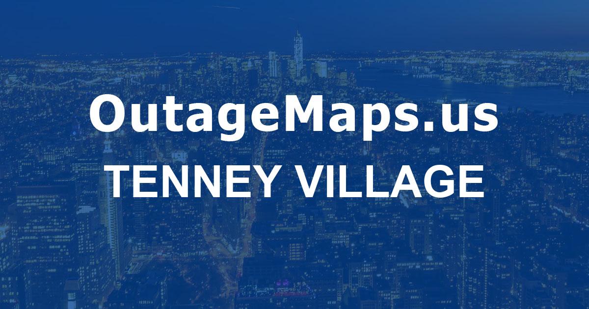 Tenney Village Power Outages Map