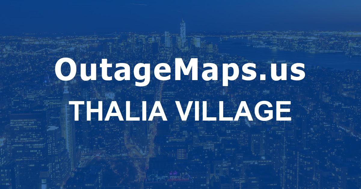 Thalia Village Power Outages Map