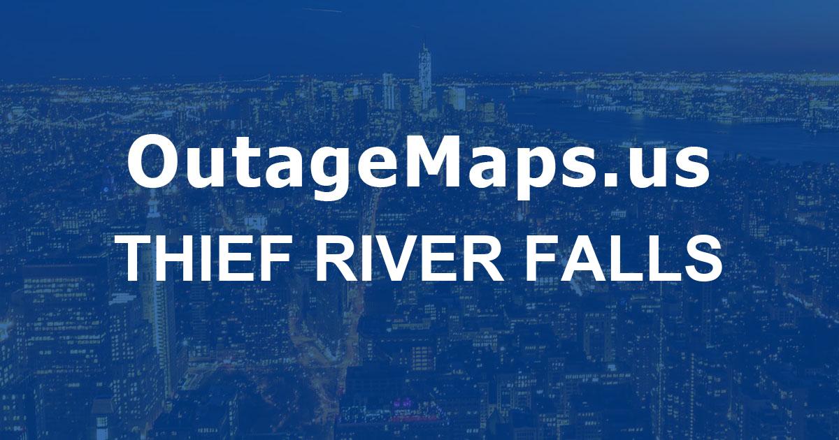 Thief River Falls Power Outages Map
