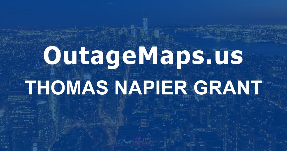 Thomas Napier Grant Power Outages Map