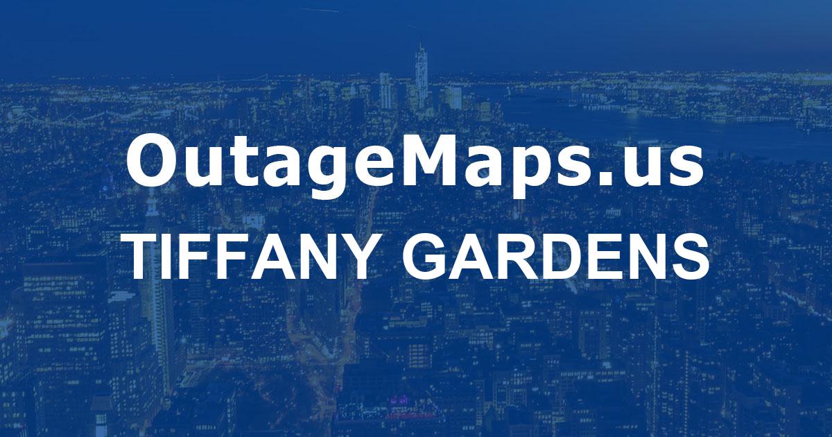 Tiffany Gardens Power Outages Map