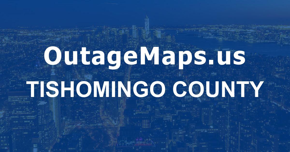 Tishomingo County Power Outages Map