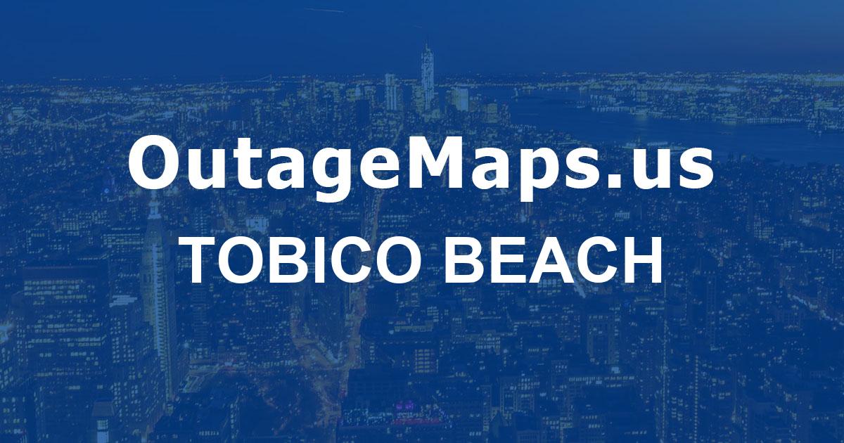 Tobico Beach Power Outages Map