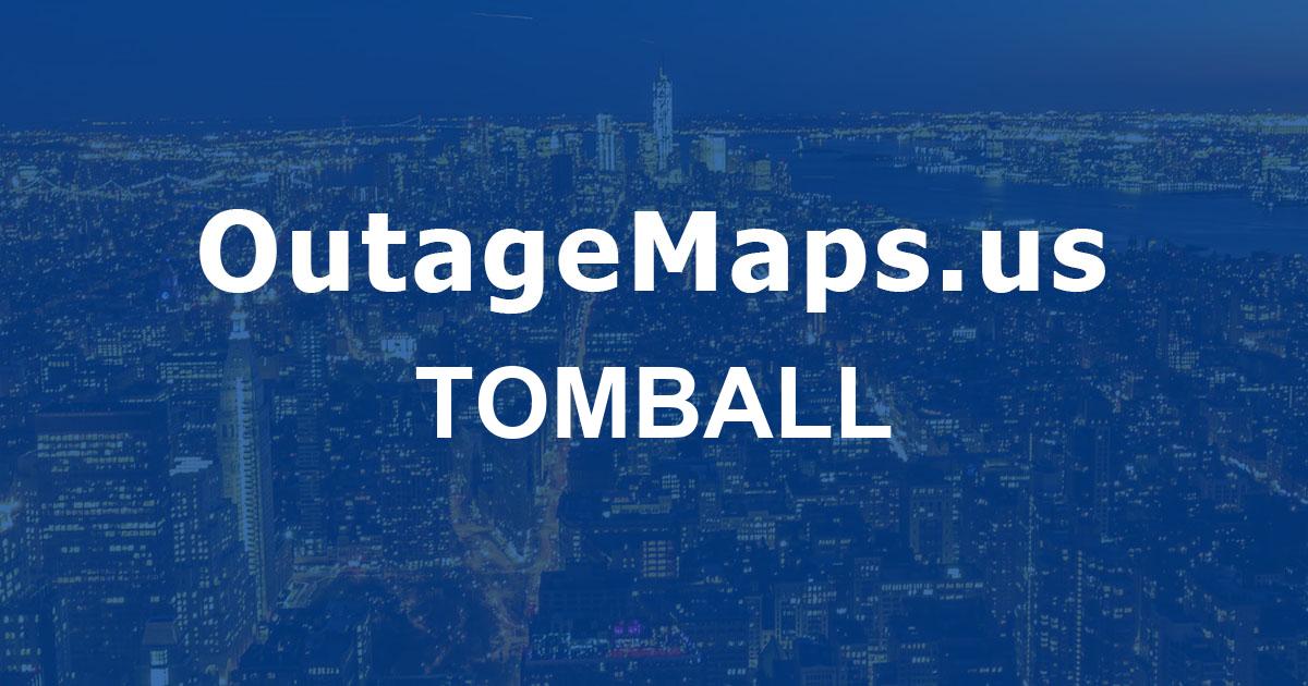 Tomball Power Outages Map