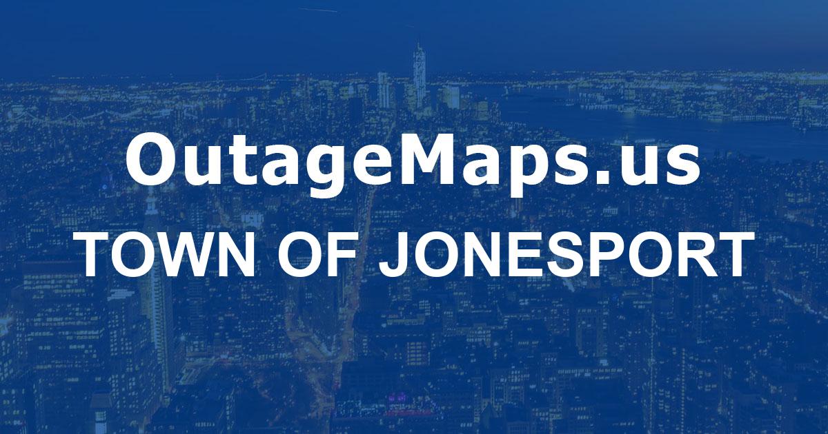 Town of Jonesport Power Outages Map