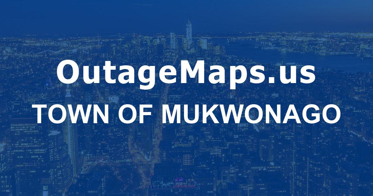 Town of Mukwonago Power Outages Map