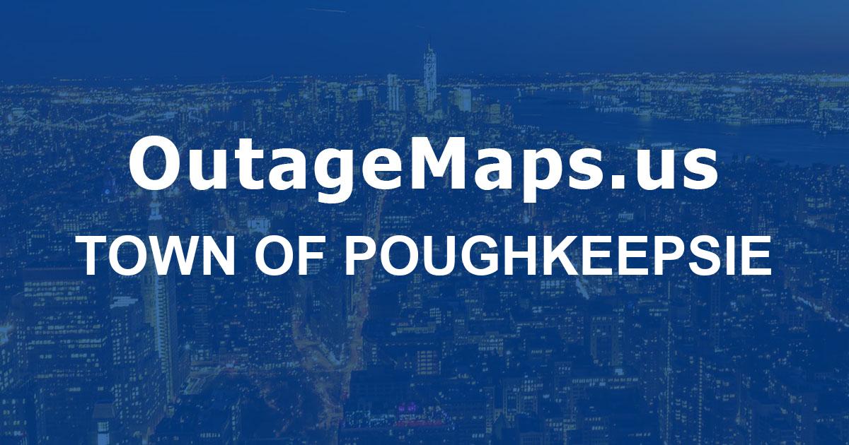 Town of Poughkeepsie Power Outages Map