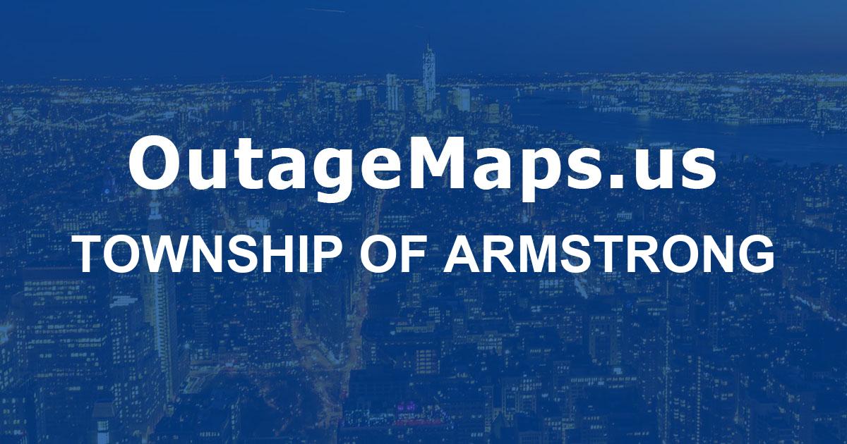 Township of Armstrong Power Outages Map