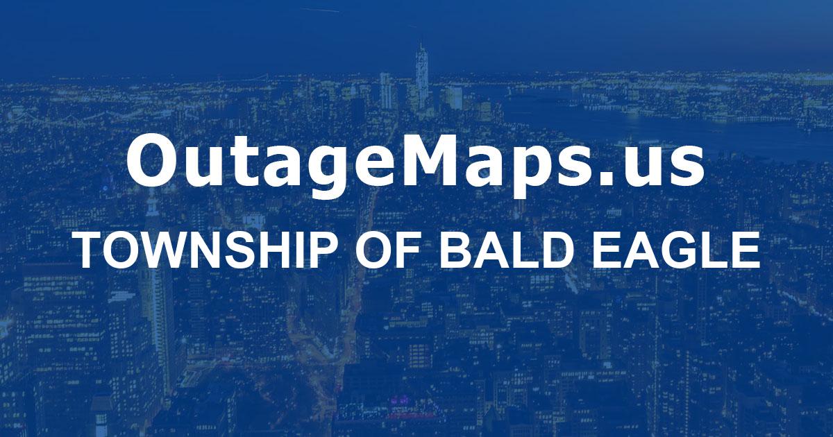 Township of Bald Eagle Power Outages Map