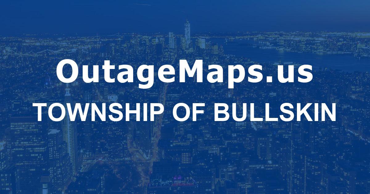 Township of Bullskin Power Outages Map