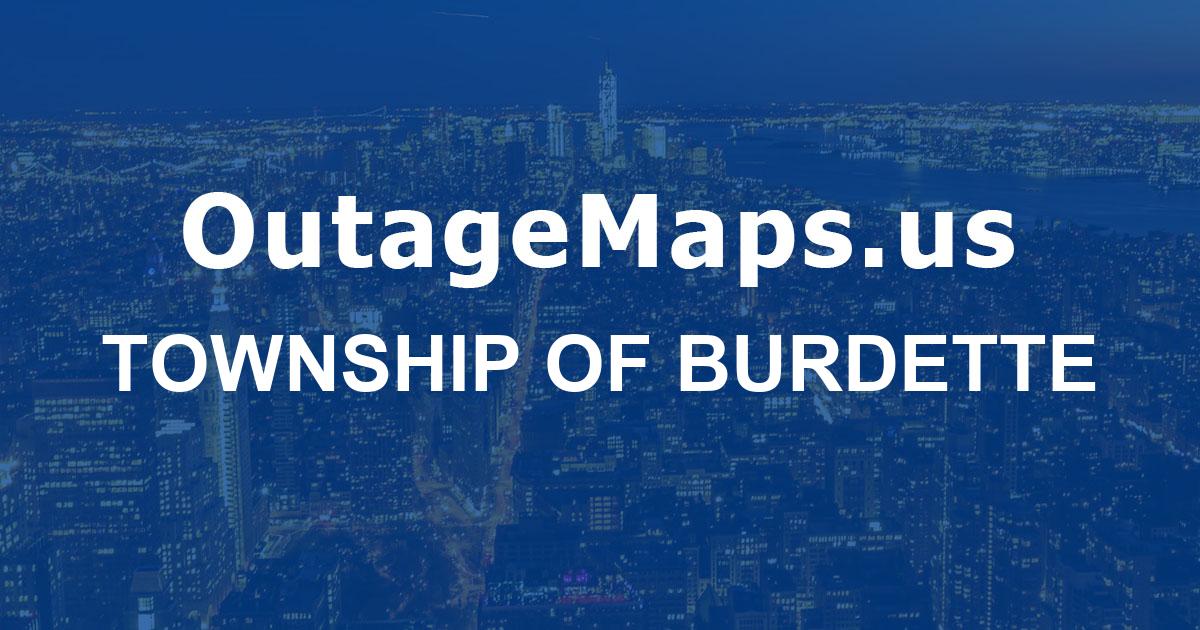 Township of Burdette Power Outages Map