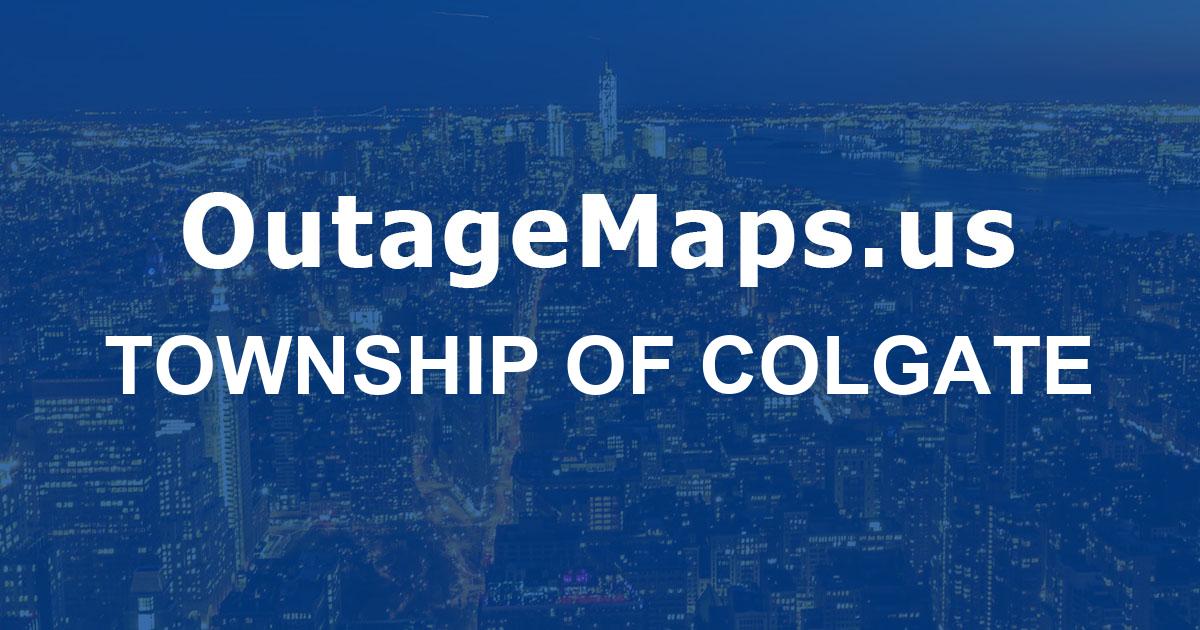 Township of Colgate Power Outages Map