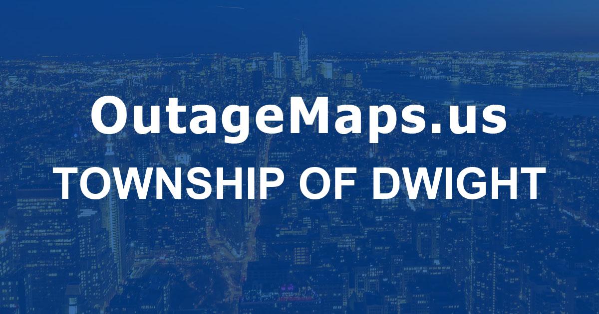 Township of Dwight Power Outages Map