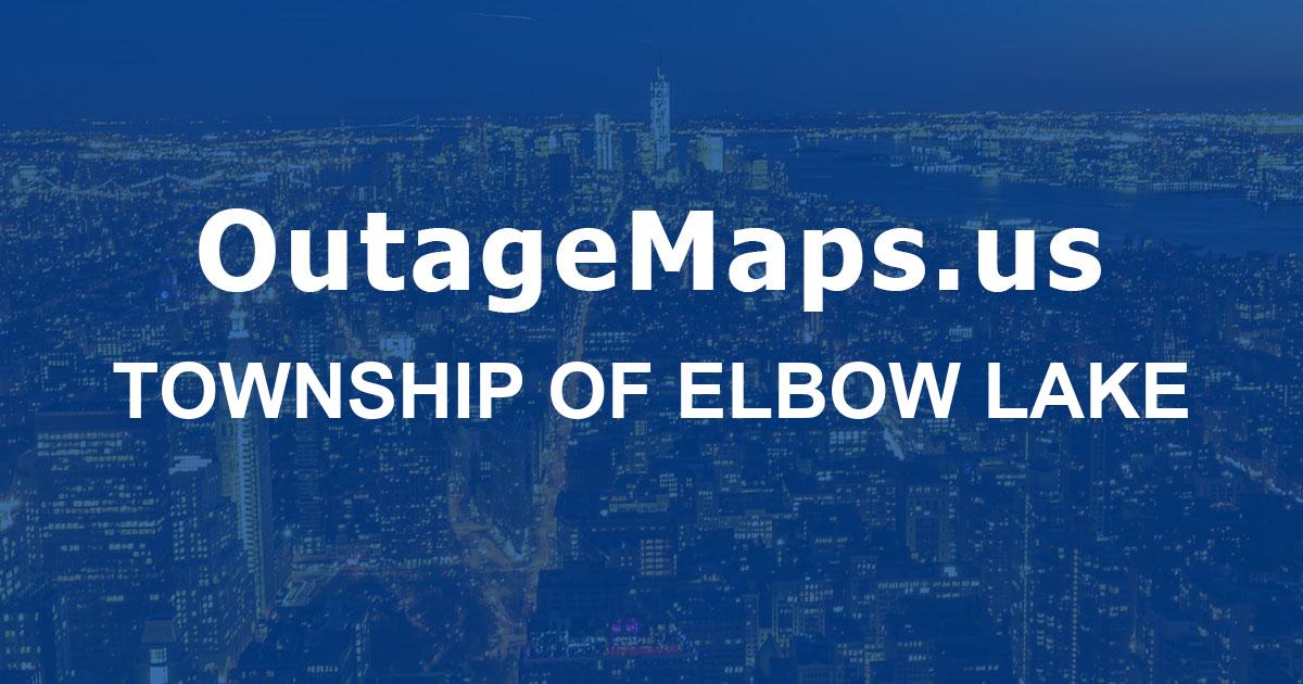 Township of Elbow Lake Power Outages Map