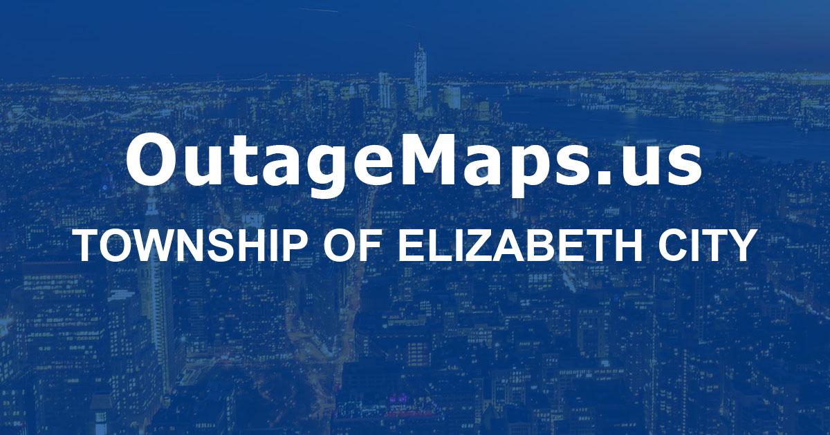 Township of Elizabeth City Power Outages Map