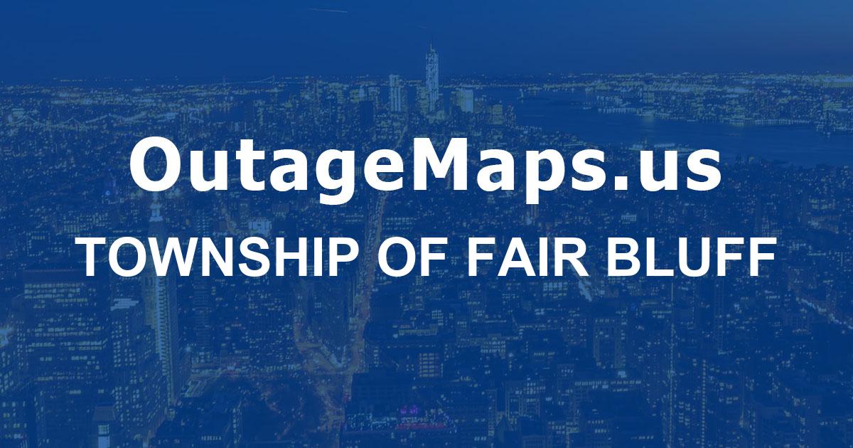 Township of Fair Bluff Power Outages Map