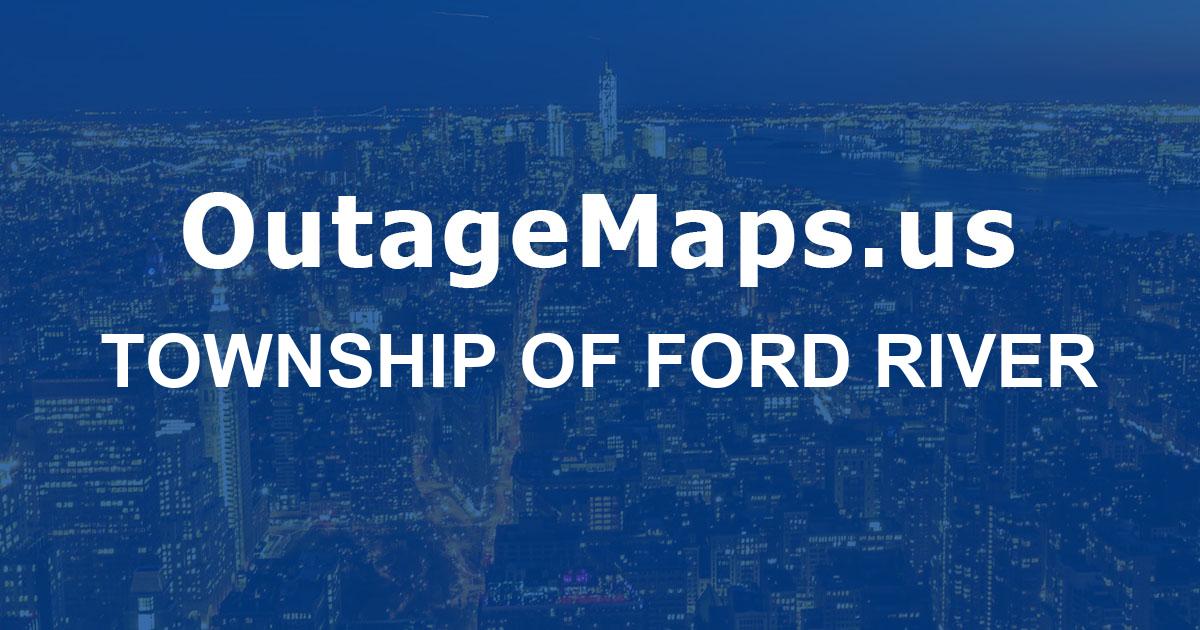 Township of Ford River Power Outages Map