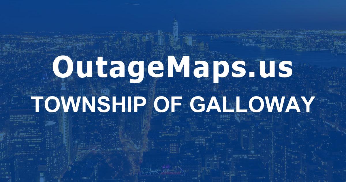 Township of Galloway Power Outages Map