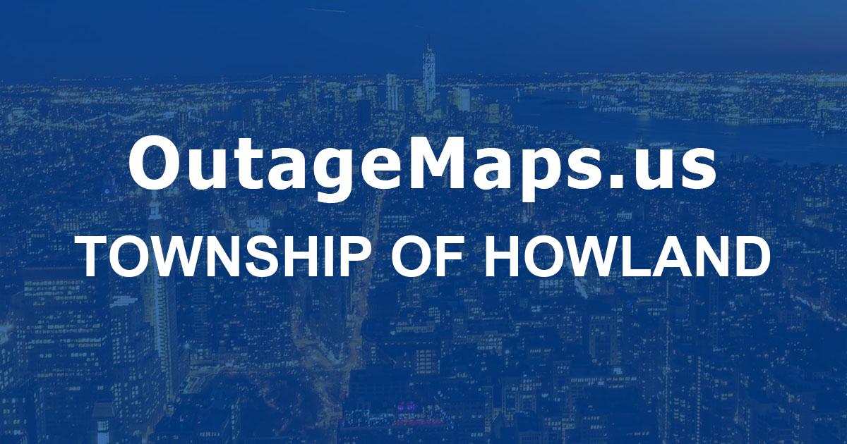 Township of Howland Power Outages Map