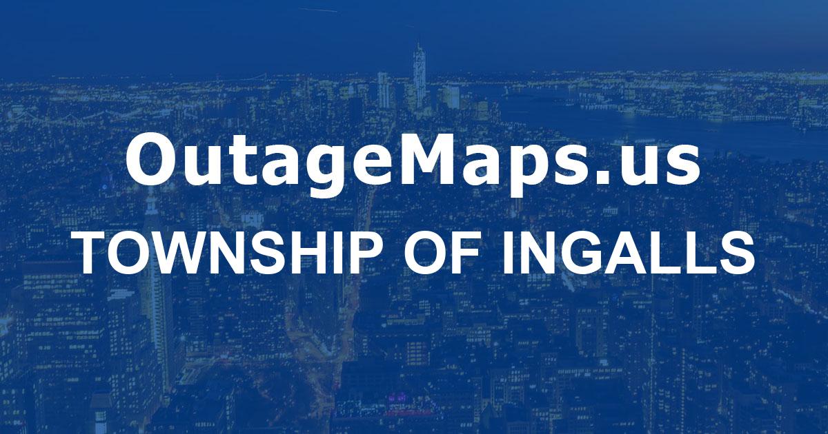 Township of Ingalls Power Outages Map