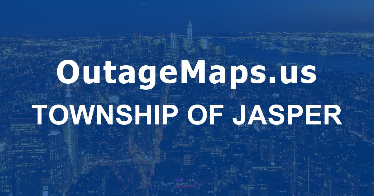 Township of Jasper Power Outages Map