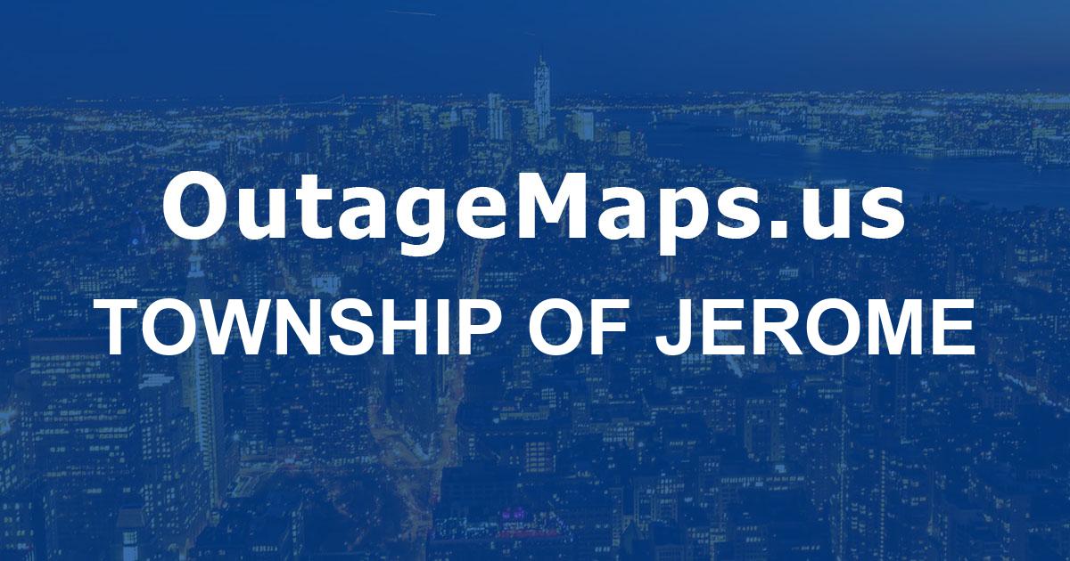 Township of Jerome Power Outages Map