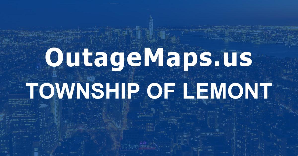 Township of Lemont Power Outages Map