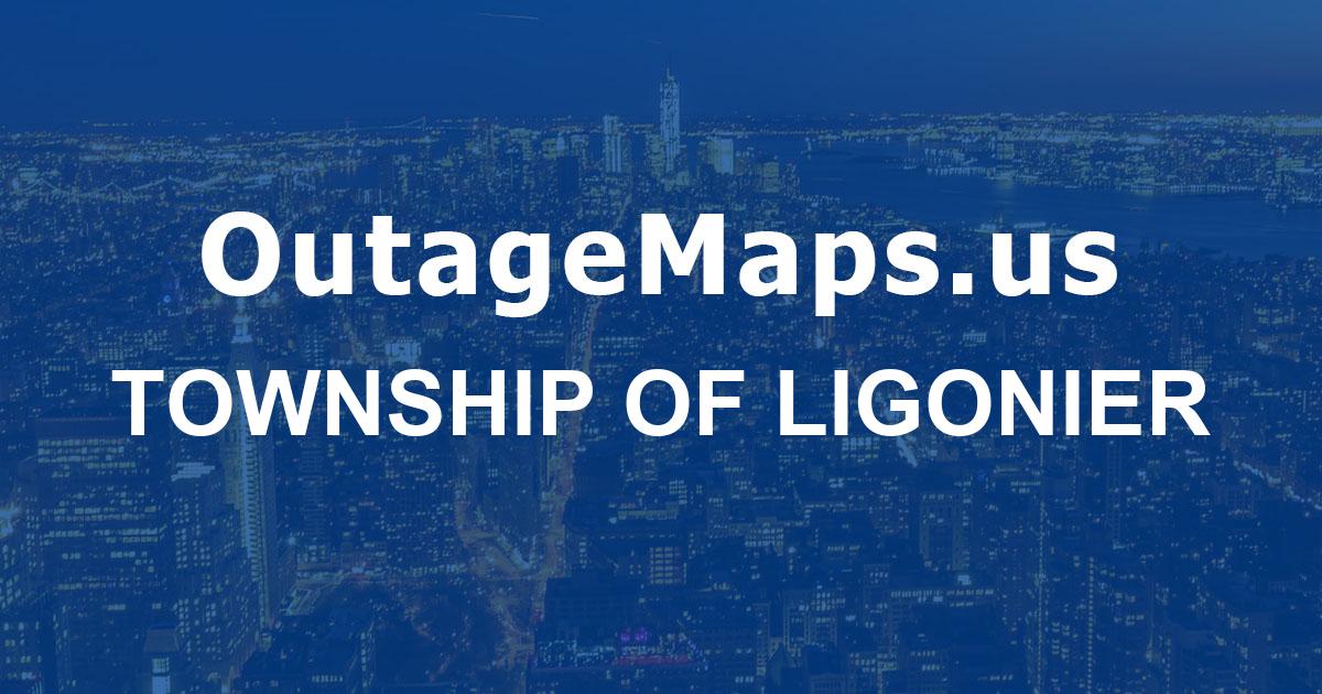 Township of Ligonier Power Outages Map