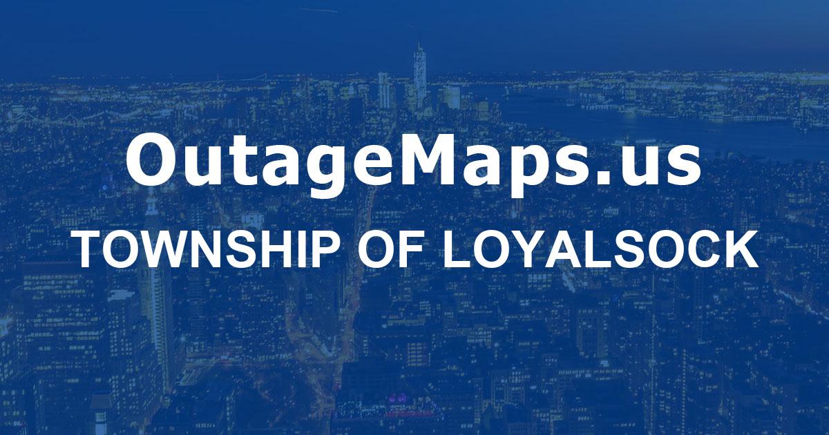 Township of Loyalsock Power Outages Map
