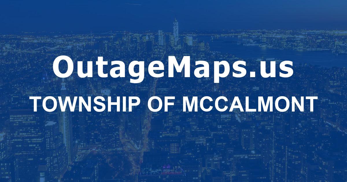 Township of McCalmont Power Outages Map