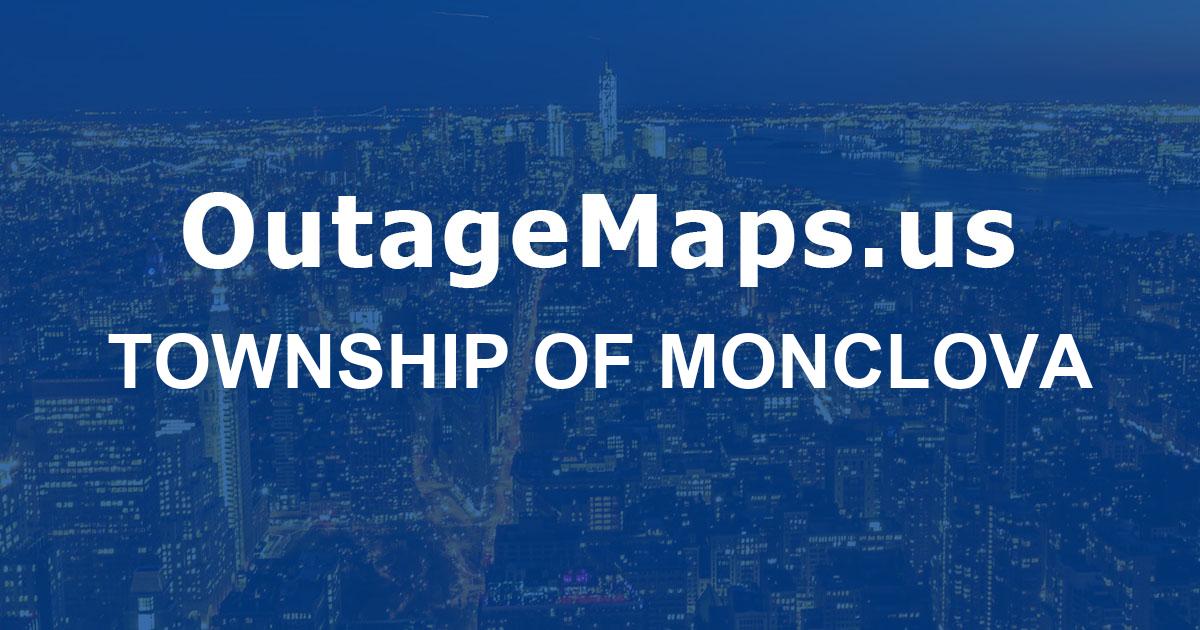 Township of Monclova Power Outages Map