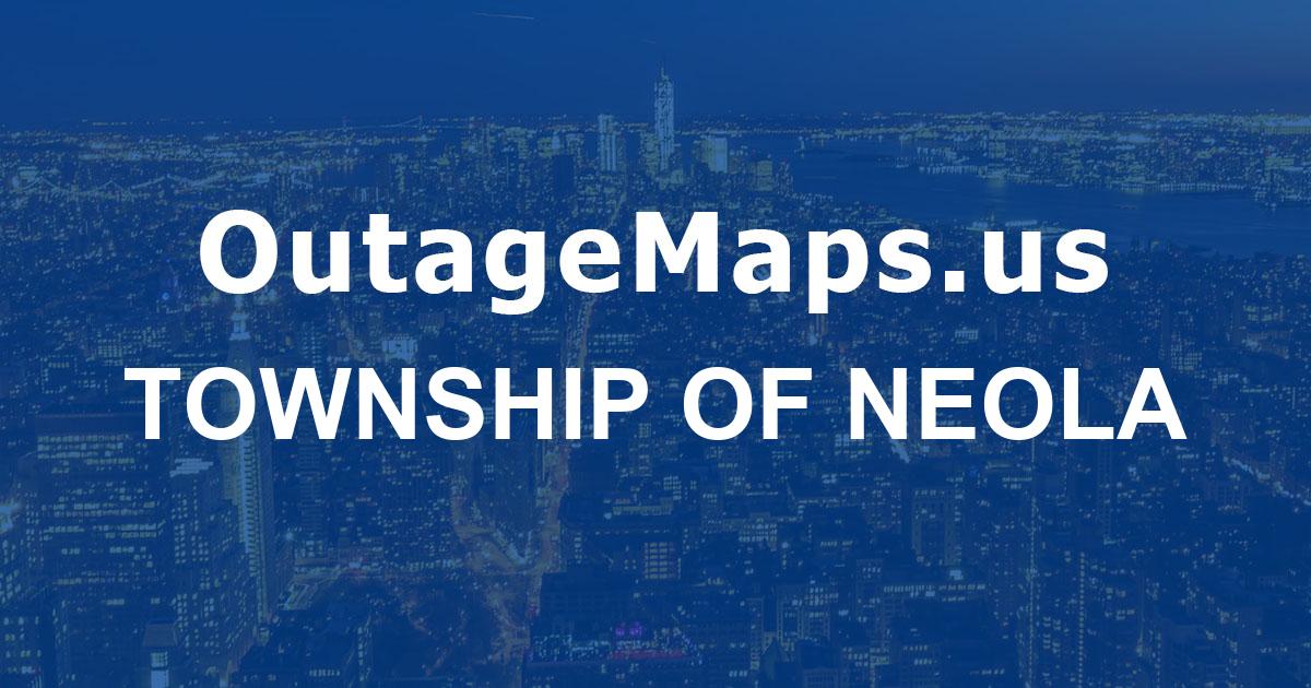 Township of Neola Power Outages Map