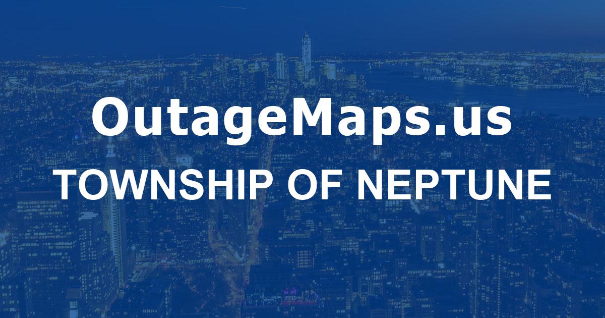 Township of Neptune Power Outages Map